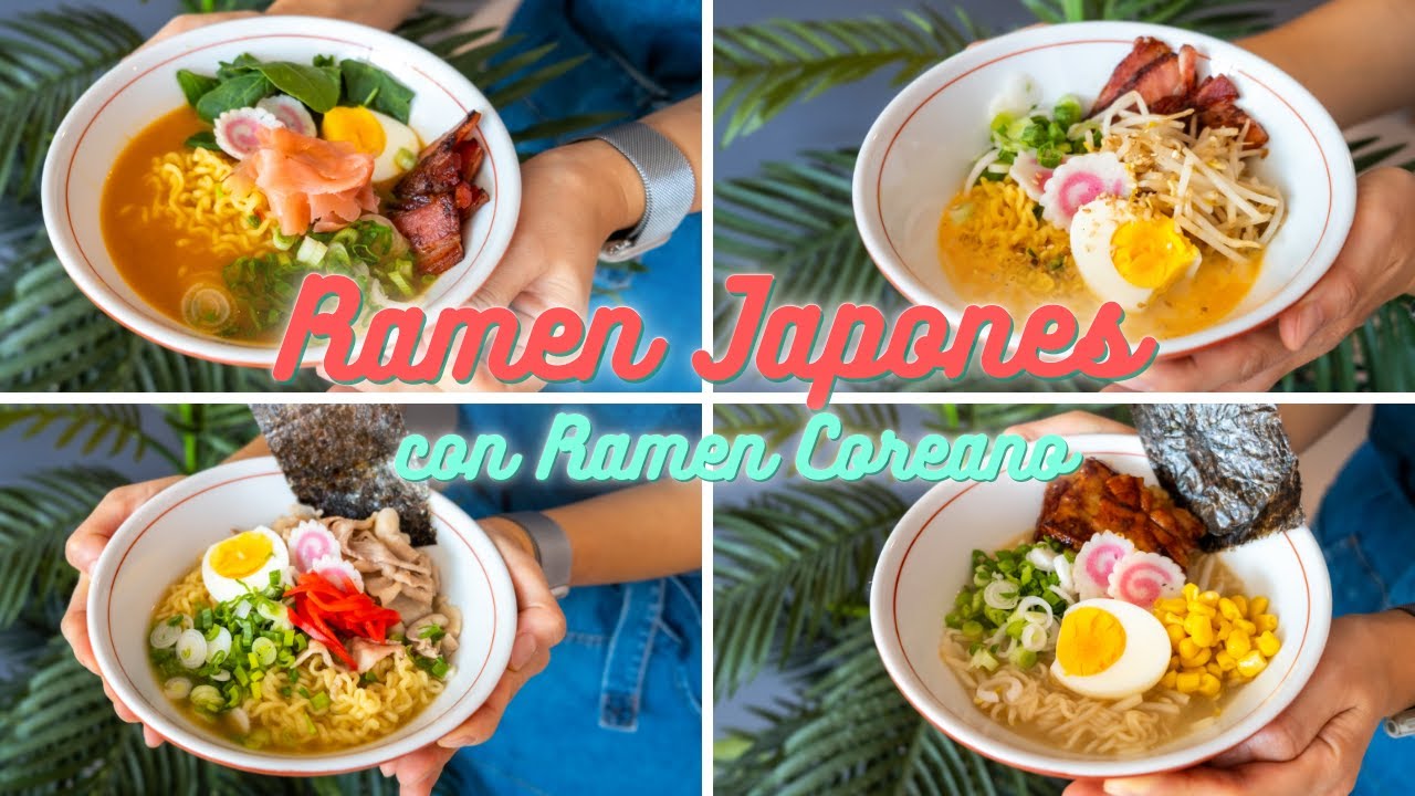 Preparar Ramen Japones???? con Ramen Coreano???????? - Book recipe es ...