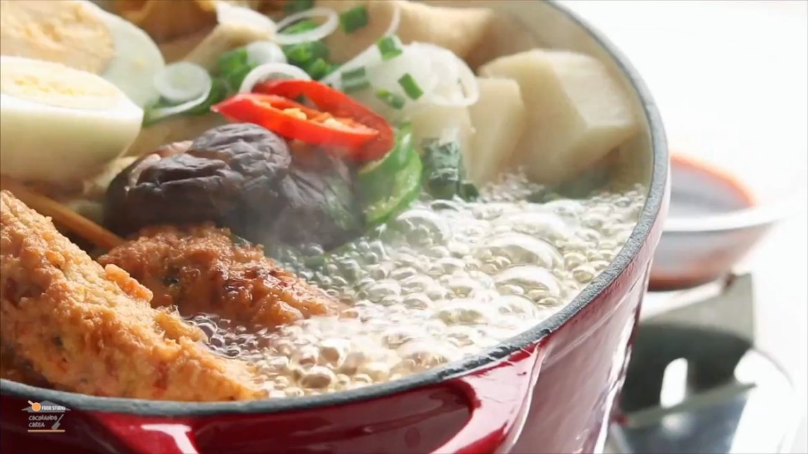 Caldo de pastel de pescado (Omuk-Tang) - Book recipe es el sitio web de ...