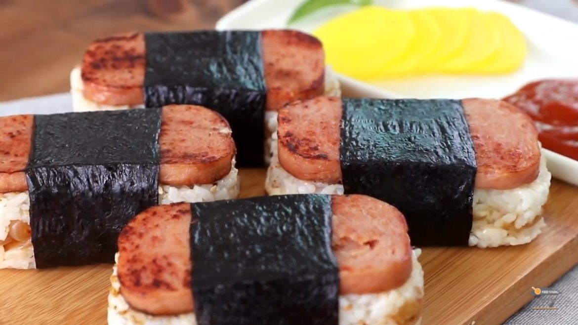 Receta Hawaiian Spam Musubi - Book recipe es el sitio web de todas las ...